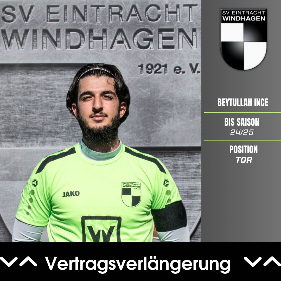 Auch Beytullah Ince unterschreibt für ein weiteres Jahr!! – SV ...